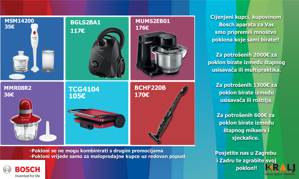 Bijela tehnika | Kralj Commerce d.o.o.