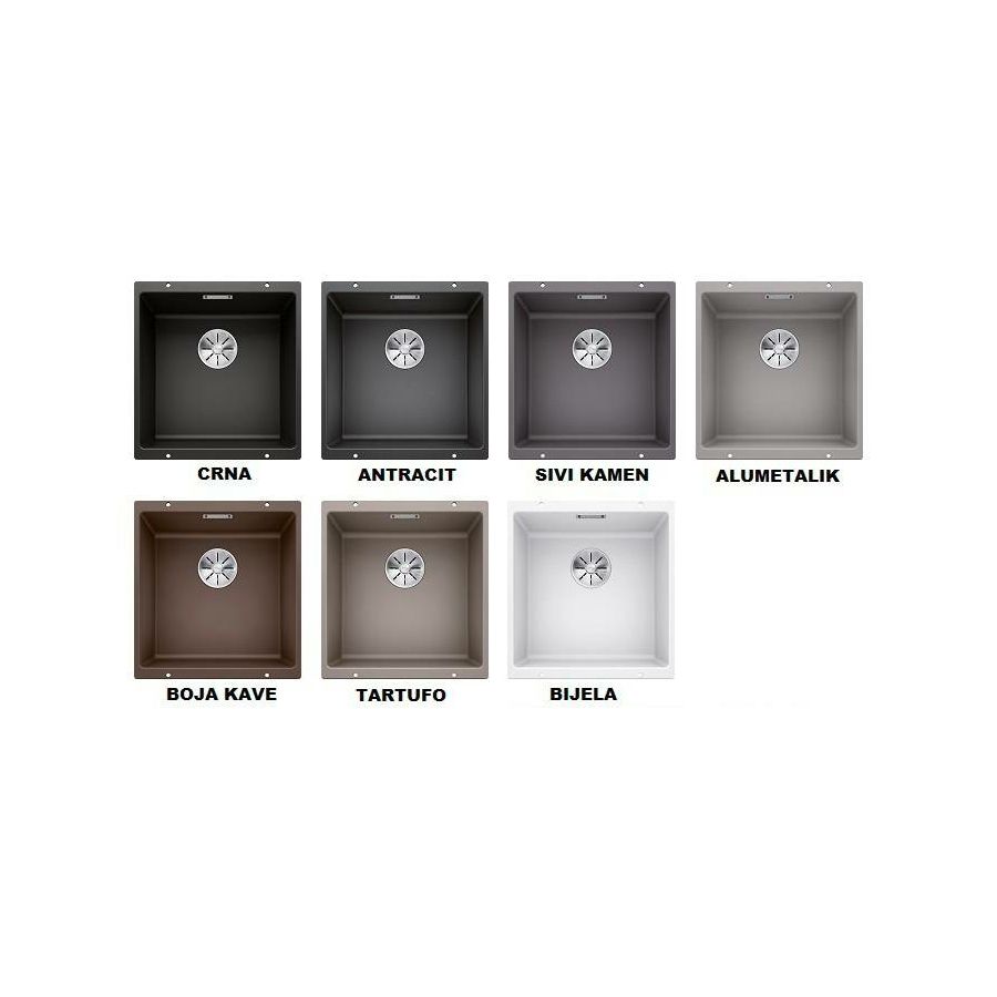 Sudoper Blanco Subline 400-U bez dalj. 523422